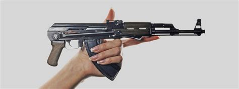 Mini Aks 47 With Folding Stock Miniature Replica Small Assault