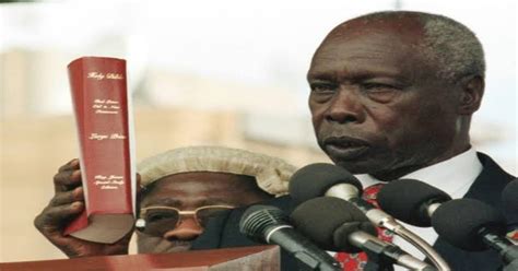 What Mzee Moi Wrote In A Note He Left Inside His Bible Years Before His