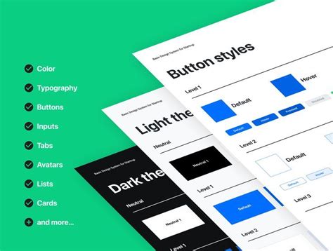Basic Design System For Startup Design System For Great Start For Any Project