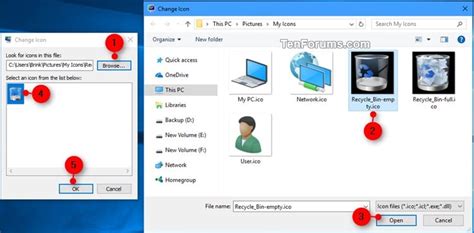 Change Recycle Bin Icon In Windows Tutorials