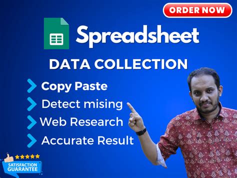 best data collection spreadsheet data entry scraping copy paste