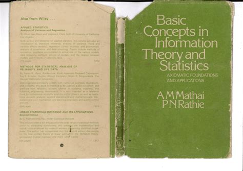 Pdf Basic Concepts In Information Theory And Statistics Axiomatic Foundations And Applications