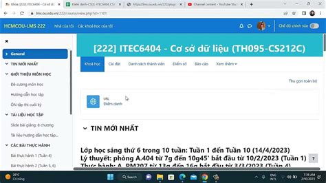 csdl cs2102 tuần 1 p1 youtube
