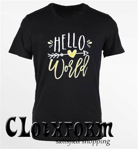 Hello World T Shirt