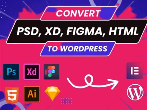 figma to wordpress psd to wordpress website html to wordpress upwork