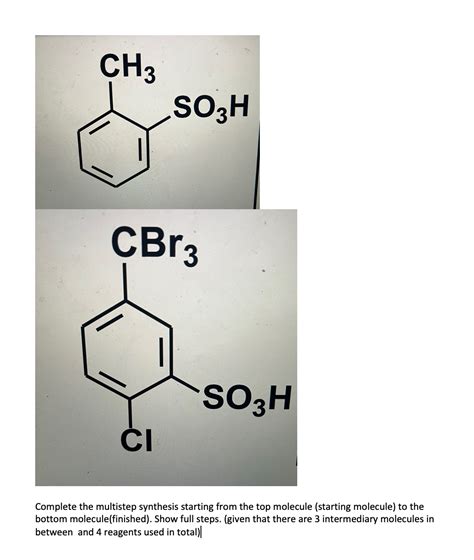 Solved Complete The Multistep Synthesis Fast Please