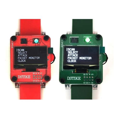 dstike deauther watch x esp8266 programmable development board watch 1 3 inch oled screen