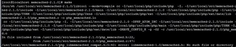 Php 5 3 17 Install Memcached Memcache Extension Stack Overflow