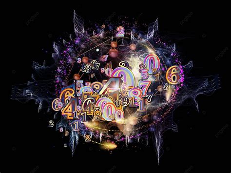 Propagation Of Numbers Symbol Math Computation Photo Background And