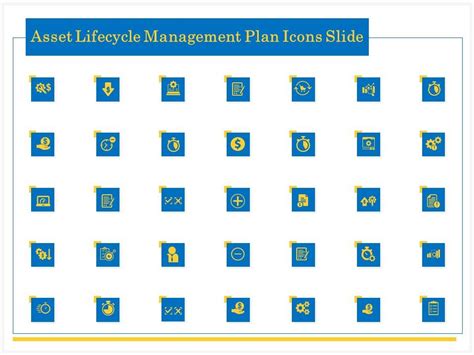 Asset Lifecycle Management Plan Icons Slide Ppt Powerpoint Presentation