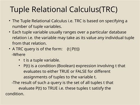 Database Management System Relational Calculuspptx