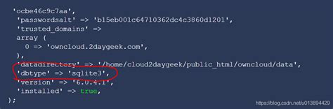 如何将owncloud的数据库从sqlite迁移到mysqlmariadbsqlite 迁移到mariadb Csdn博客