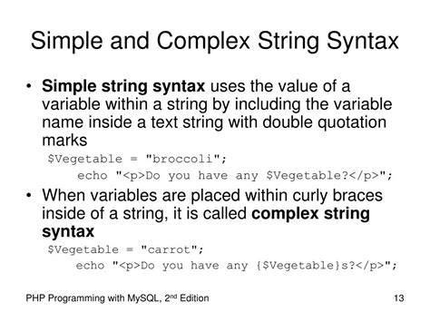 Ppt Chapter 3 Manipulating Strings Php Programming With Mysql 2 Nd Edition Powerpoint