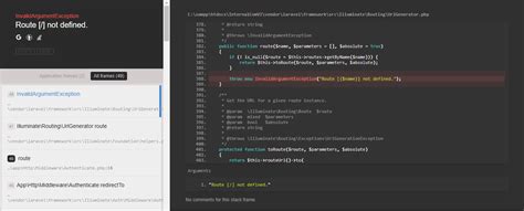 How To Fix Route Is Not Defined When I Register The Route Slash Webphp