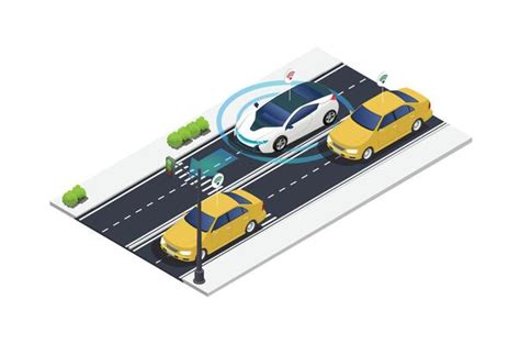 Autonomous Vehicle Navigation Vector Art Icons And Graphics For Free