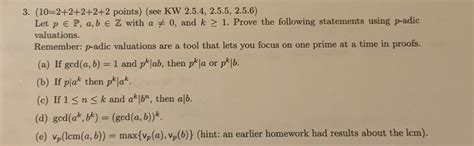 Solved The Lcm Refers To The Least Common Multiple If You Chegg