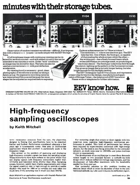 High Frequency Sampling Oscilloscopes Iet Journals And Magazine Ieee