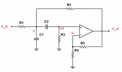 The Filter Shown In Figure Is A Sallen And Key Bandpass Fil Quizlet