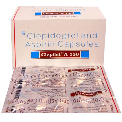 Clopilet A 150 Capsule Uses Side Effects Price Apollo Pharmacy
