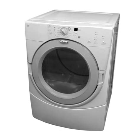 Whirlpool Duet Gew9200lw Job Aid Pdf Download Manualslib
