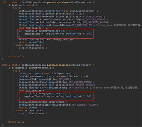 oauth2accesstoken parseaccesstoken java lang numberformatexception