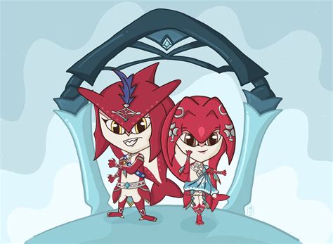 Artstation Mipha And Sidon