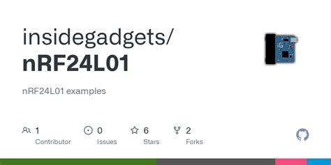 GitHub Insidegadgets NRF24L01 NRF24L01 Examples