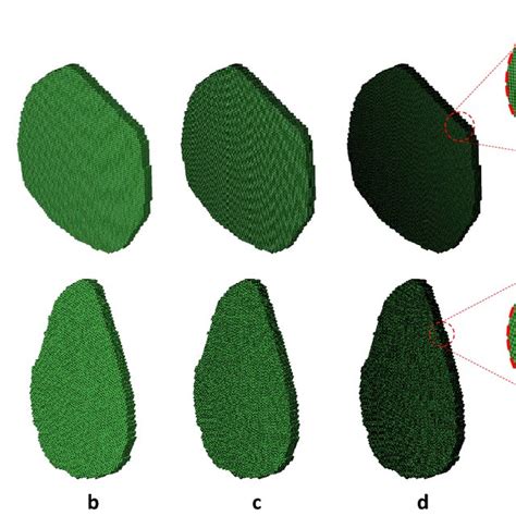 Fe Model Meshes Corresponding To A Different Cubic Element Sizes That Download Scientific