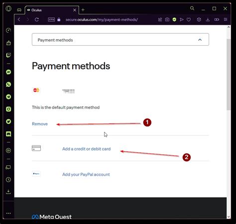 How To Change Payment Method On Oculus Quest Splaitor