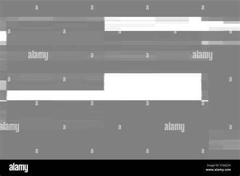 Grey Realistic Flickering Analog Vintage Tv Signal With Bad