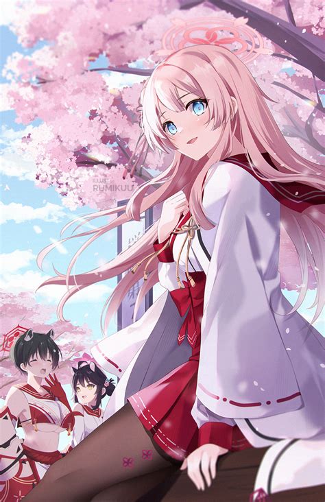 Blue Archive Image By Rumikuu Zerochan Anime Image Board
