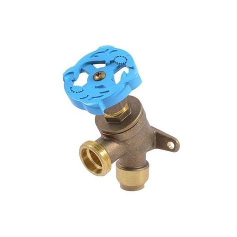 Sharkbite Brass 3 4 In Push To Connect X 3 4 In Mht Garden Valve With