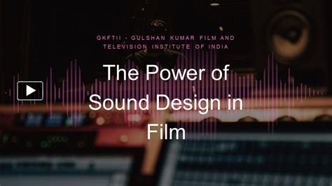 Ppt What Is Sound Design An Intro To Sound In Film Powerpoint Presentation Free To Download