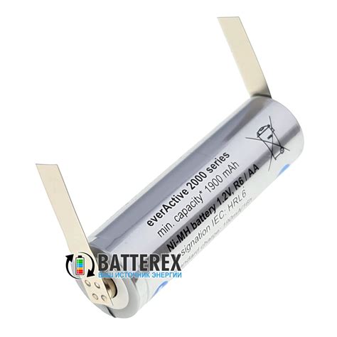 АА аккумулятор с выводами под пайку EverActive 2000 mah, купить АА ...