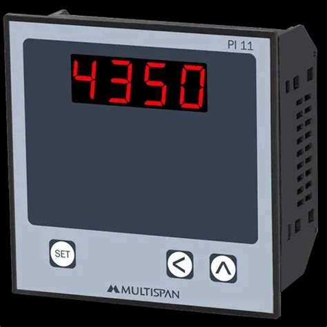 Multispan PI 11 Process Indicator 4 Digit 100 270 Vac At 1000 Piece In Mumbai