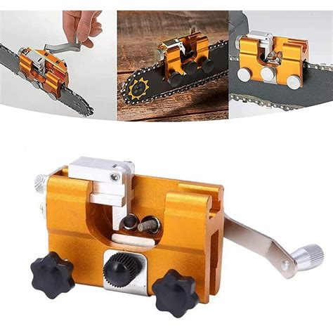 Chainsaw Sharpener Chainsaw Chain Sharpening Jig Kit Portable Chainsaw Chain Sharpening Jig
