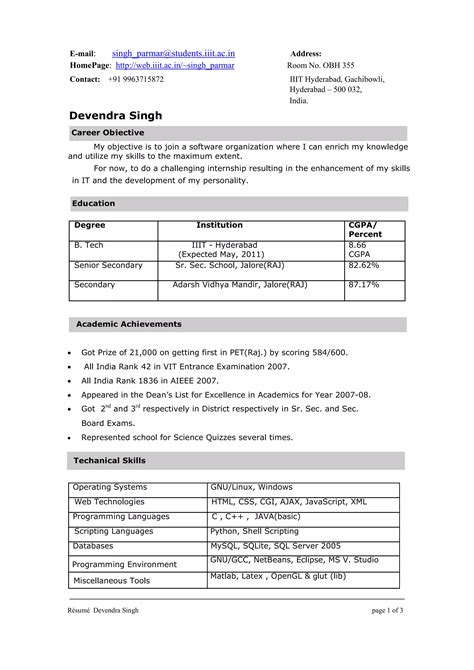 Devendra Resume Pdf