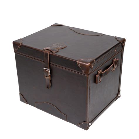 Small Trunk Grandfather Collection Saddleback