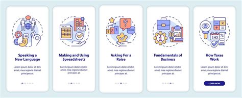 Experiences Onboarding Mobile App Screen Job And Career Walkthrough 5