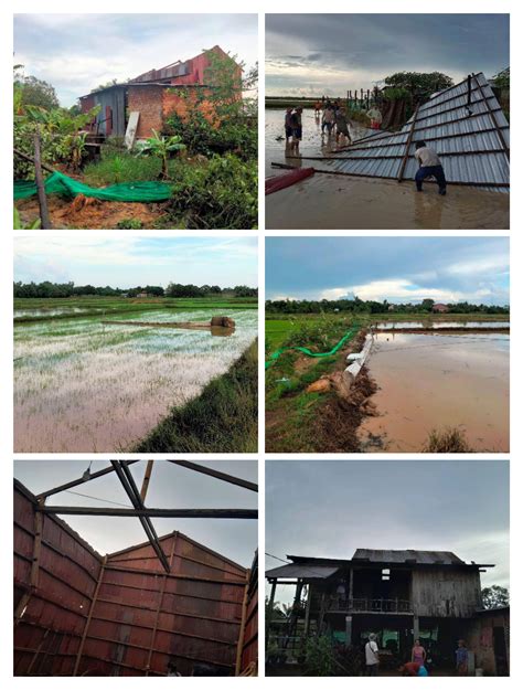 នៅស្រុកពួក គ្រោះធម្មជាតិ បំផ្លាញបង្គោលភ្លើង ជាង10ដើមបានរលំនិងផ្ទះ20ខ្នង រងប៉ះពាល់ នគរដ្រេហ្គន