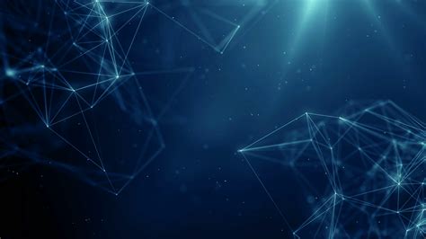 Plexus Abstract Network Business Technology Stock Motion Graphics Sbv
