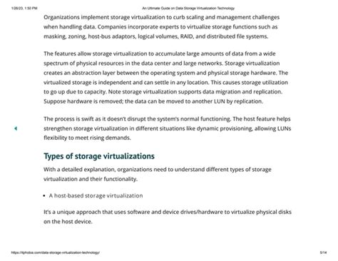 1 An Ultimate Guide On Data Storage Virtualization Technology Pdf