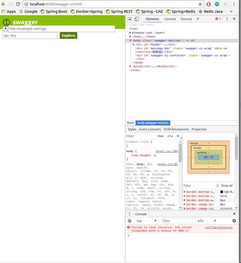 Configuring Swagger Ui With Spring Boot Stack Overflow