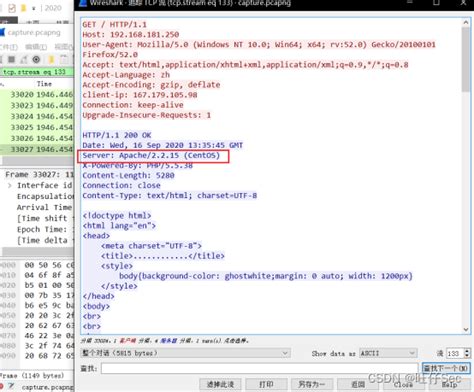 数据分析与取证capturepcapng Csdn博客