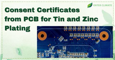 Consent Certificates From Pcb For Tin And Zinc Plating