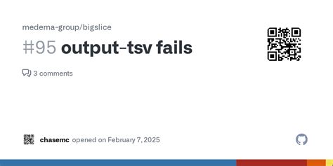 Output Tsv Fails · Issue 95 · Medema Groupbigslice · Github