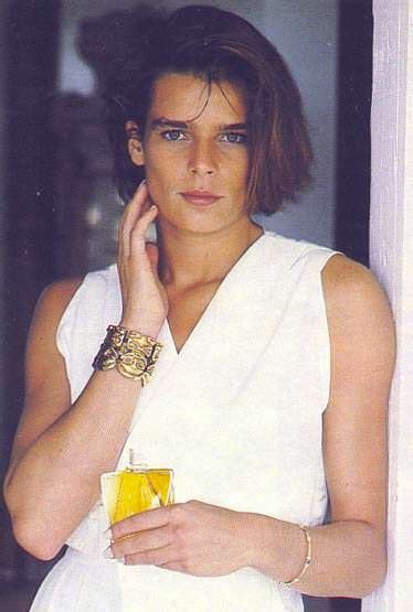 Young Stéphanie Of Monaco 374 X 555 Sleeveless Eyebrows Princess