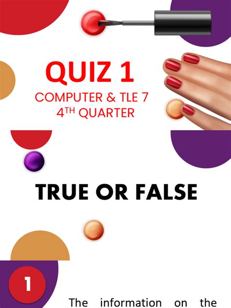 Tleandcomputer 7 Q4 Quiz 1 Pdf