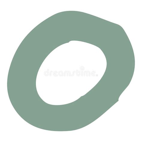 Circle Shape Design Element Isolated Stock Vector Illustration Of Handdrawn Graphic