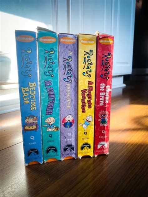 RUGRATS NICKELODEON VHS Lot Of 5 9 68 PicClick UK